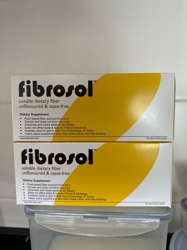 Fibrosol Prebiotic Soluble Fiber Supplement Powder (30 Sachets), Health ...