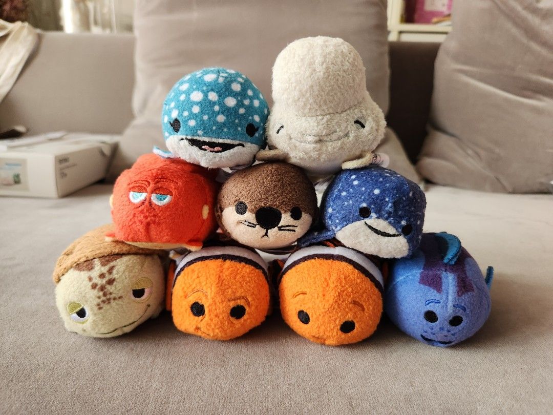 Finding Nemo & Finding Dory Disney Tsum Tsum Plush, Hobbies & Toys ...
