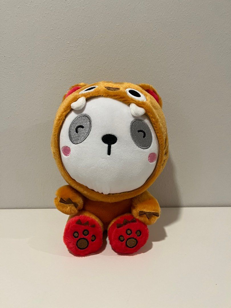 Fun Claw Panda in Tiger Costume plushy soft toy, Hobbies & Toys, Toys ...