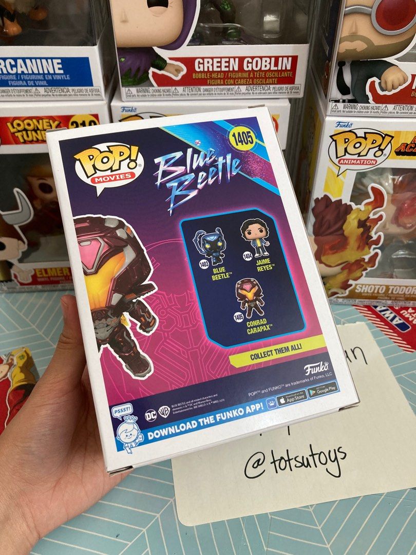 Funko Pop! Blue Beetle Conrad Carapax, Hobbies & Toys, Toys & Games on ...