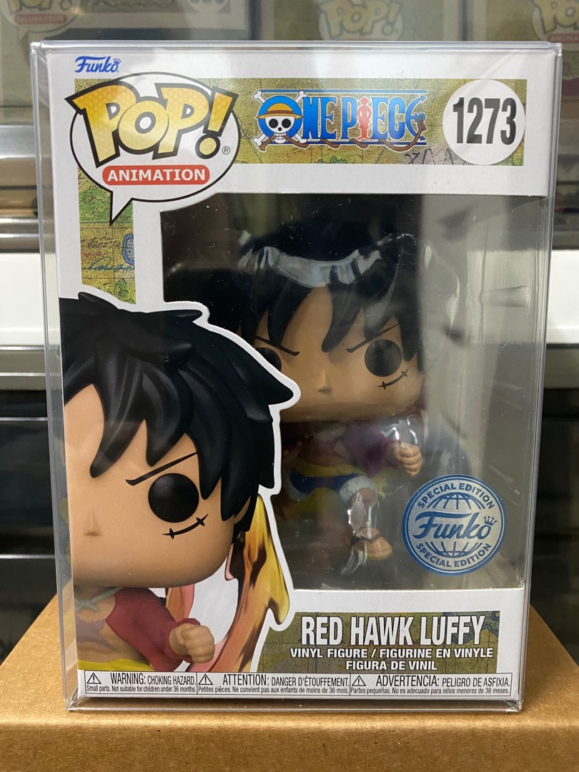 Funko Pop ! Red Hawk Luffy, Hobbies & Toys, Toys & Games on Carousell