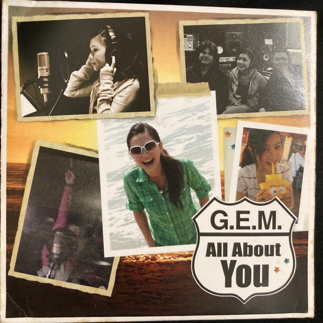 G.E.M. GEM 鄧紫棋 All About You 絕版 單曲 派台 白版 All About U, 興趣及遊戲, 音樂、樂器 & 配件, 音樂與媒體 - CD 及 DVD ...