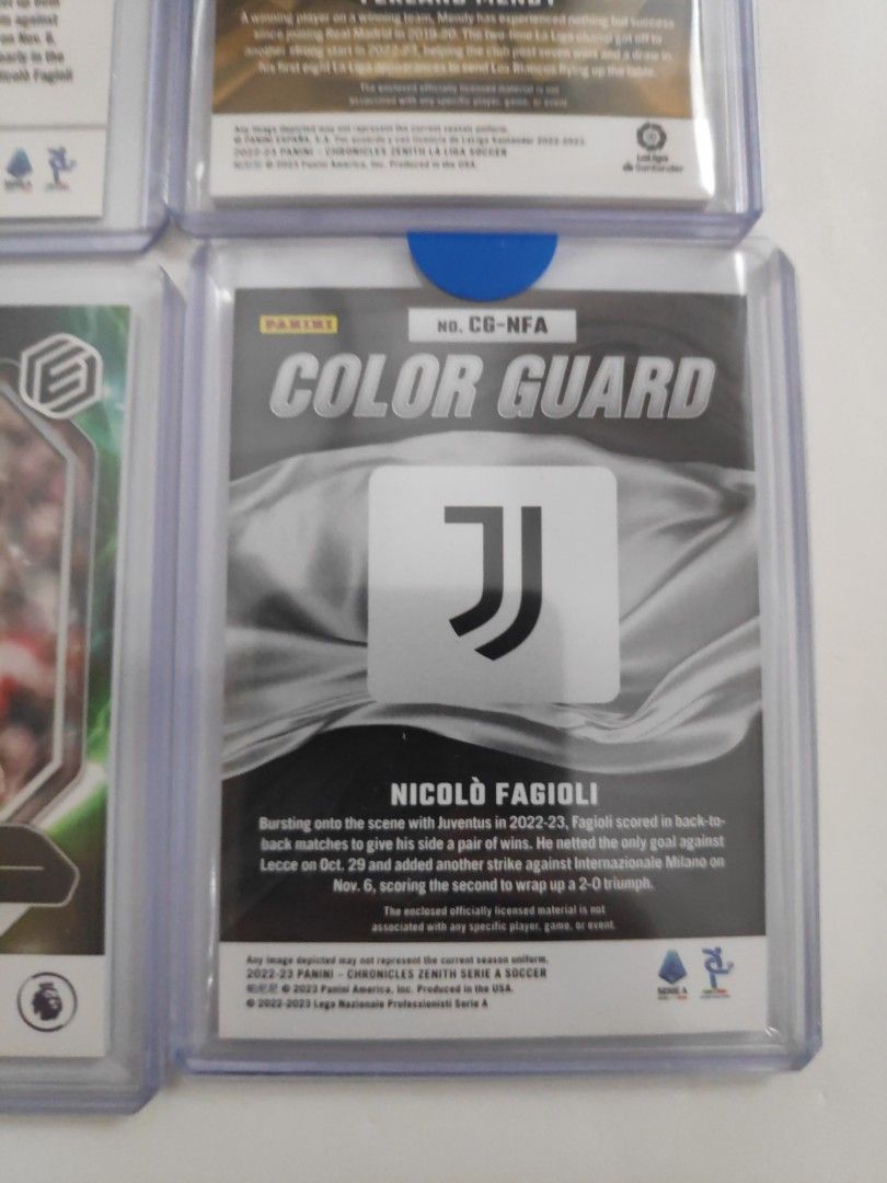 Genuine Soccer Card Real Madrid Juventus Manchester United Lisandro ...