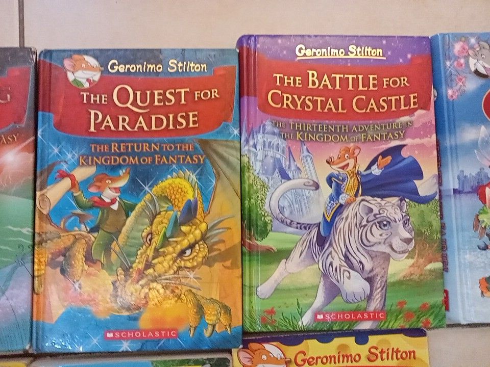 Geronimo Stilton, the Phoenix of destiny, the amazing voyage, the quest ...