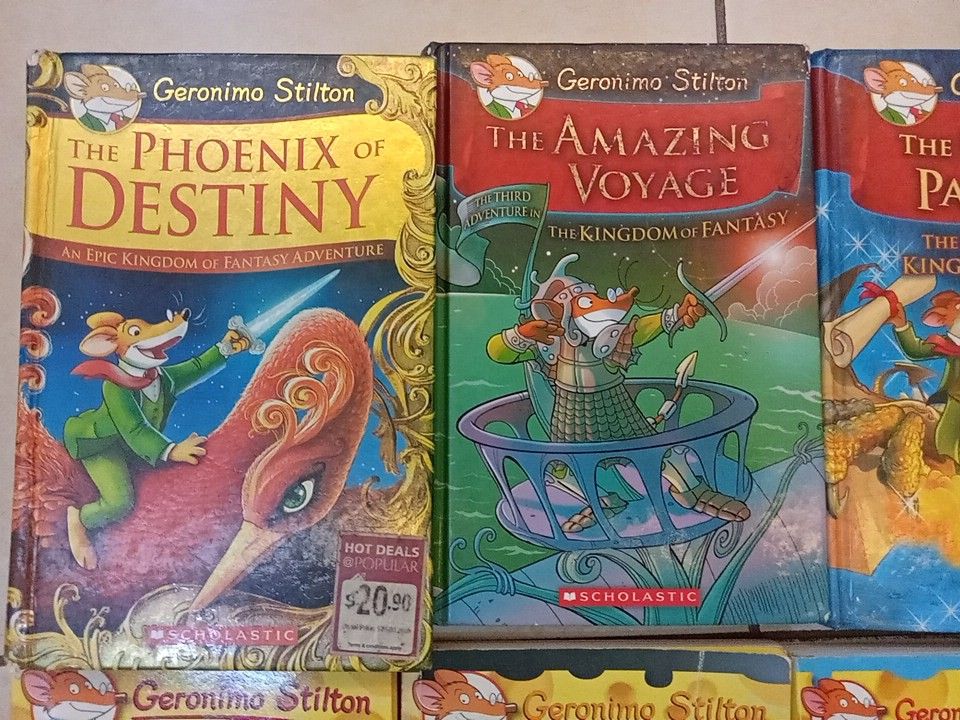 Geronimo Stilton, the Phoenix of destiny, the amazing voyage, the quest ...