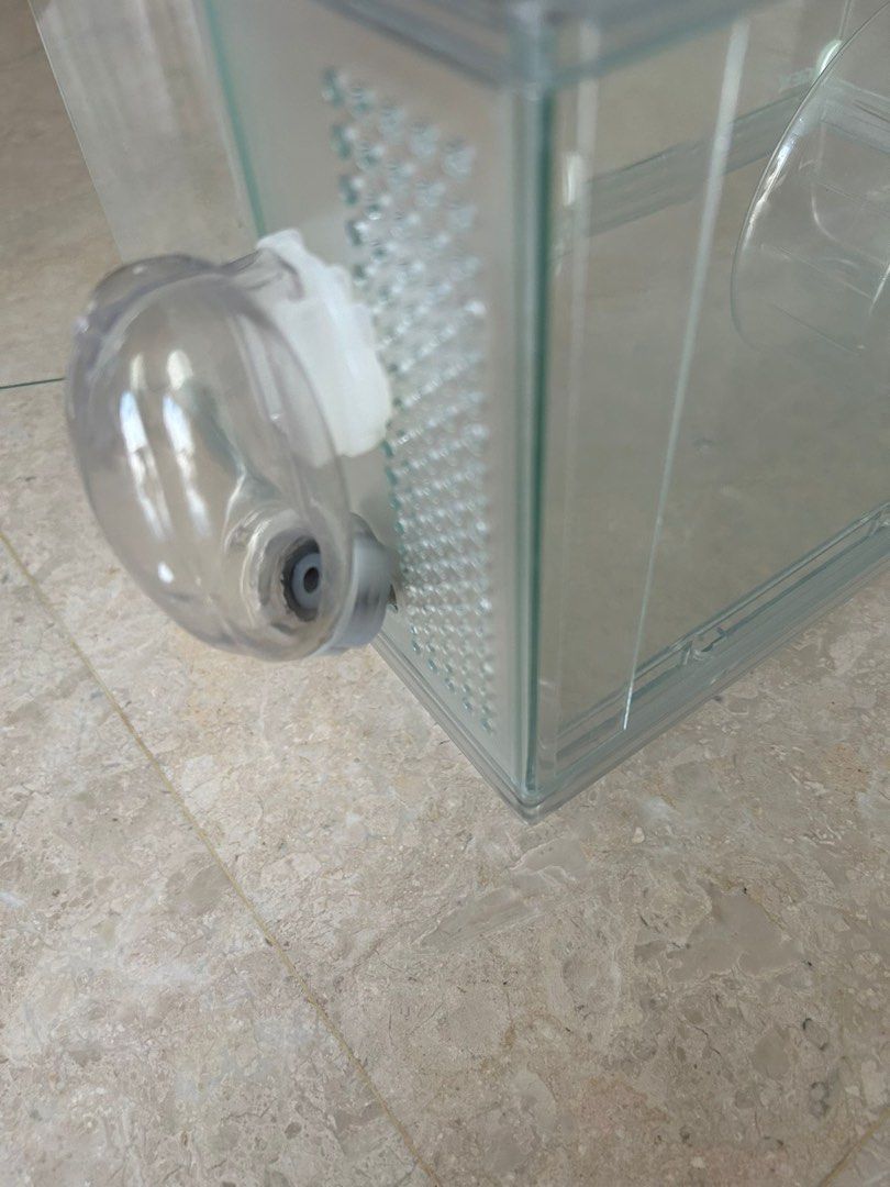 Gex Glass Harmony 360 - Hamster cage with wheel and water dispenser, Pet Supplies, Homes & Other ...