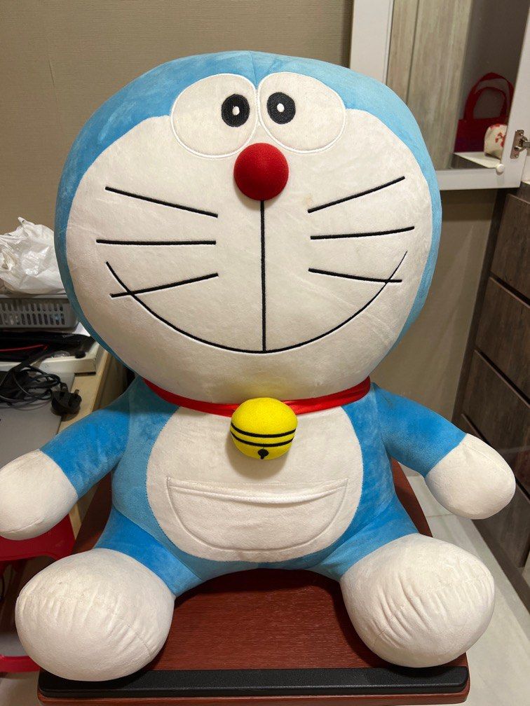 Giant Doraemon Soft Toy, Hobbies & Toys, Toys & Games on Carousell