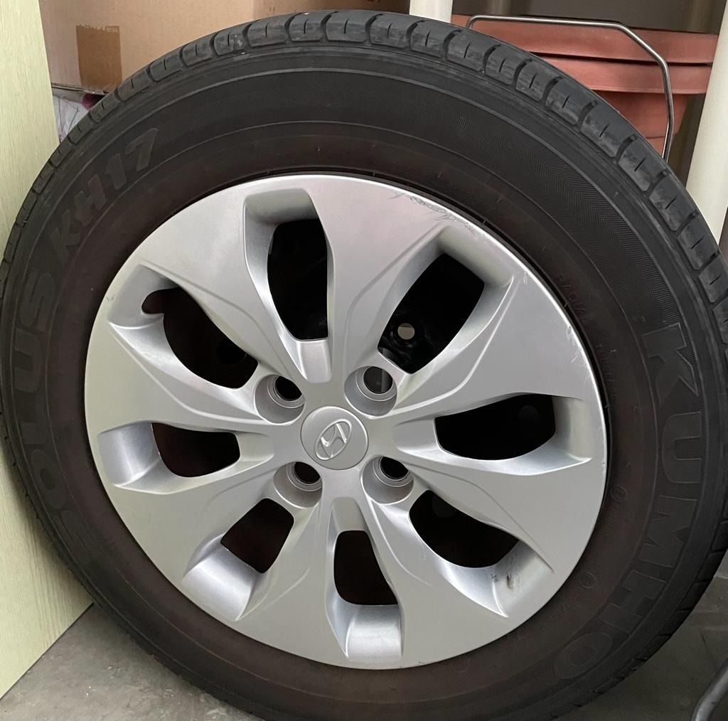 Good Condition Tyres with Rims, Car Accessories, Tyres & Rims on Carousell