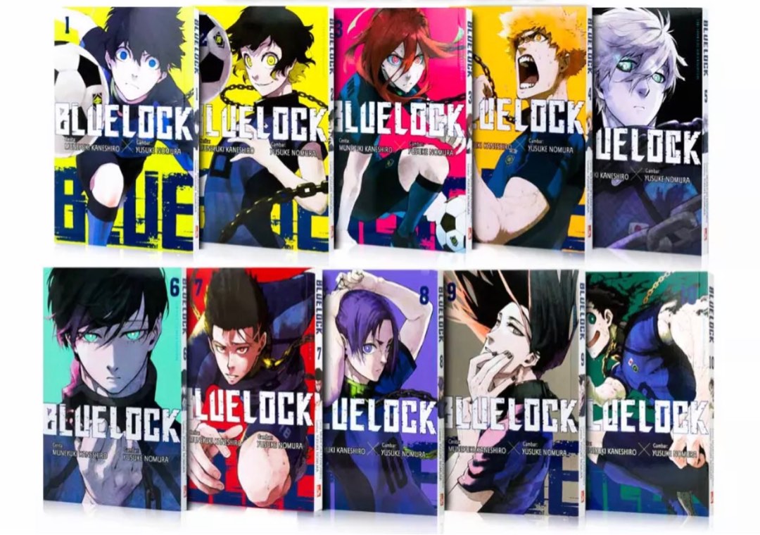 [GO/PO] Blue Lock Manga English version , Volumes 1 to volume 19 ...