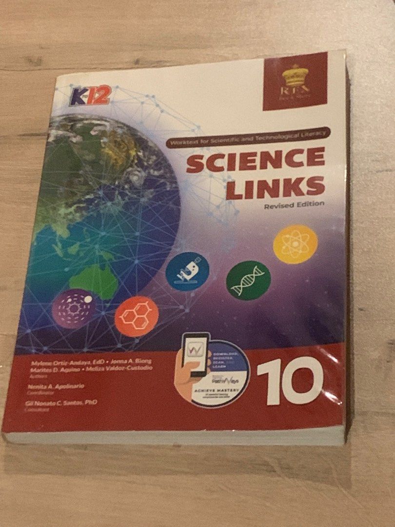 grade 10 jhs books (science links 10, e math 10, mapeh in action 10) on ...