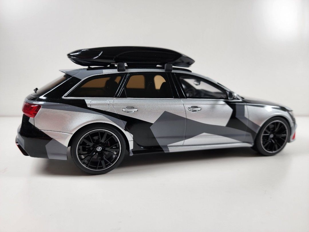 GT Spirit Audi RS6 Performance (C7) with Roof Box 1:18 (Not Autoart ...