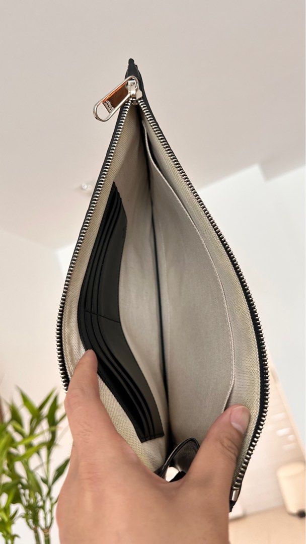 Gucci GG EMBOSSED POUCH, Women's Fashion, Bags & Wallets, Purses ...