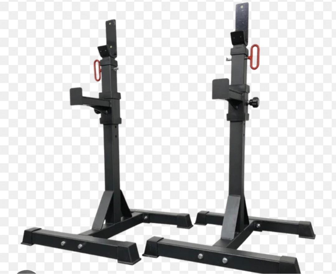 GYMSPORTZ individual squat rack, Sports Equipment, Exercise & Fitness ...