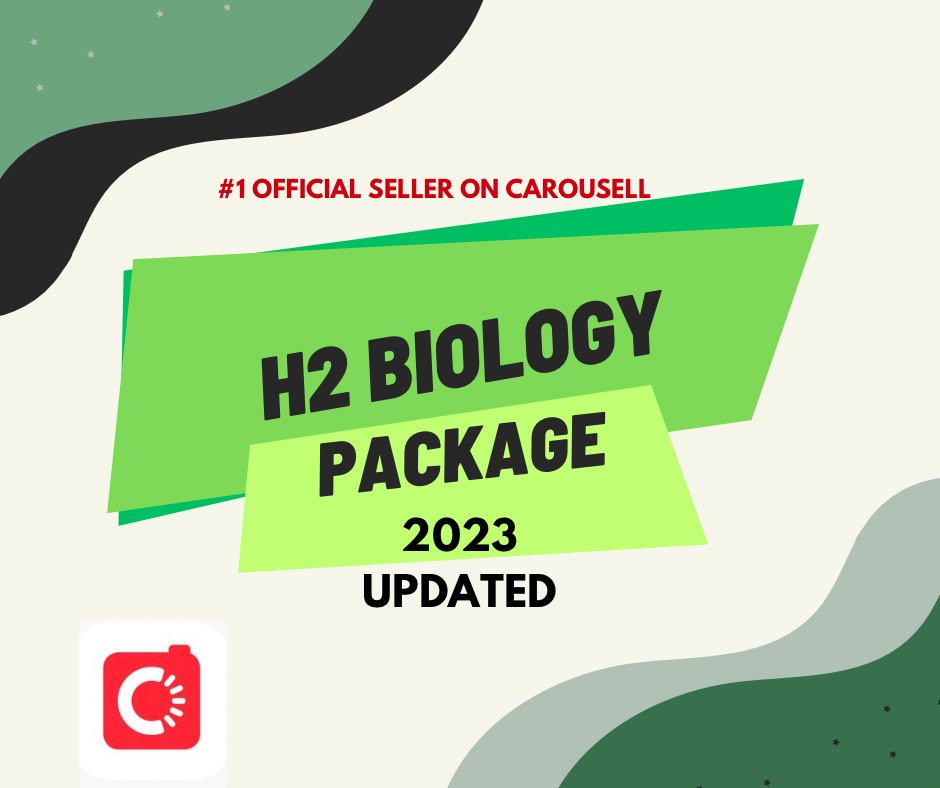 H2 Biology Package (A Level RJC/NYJC/HCI Summary/Notes/Topical Practice ...