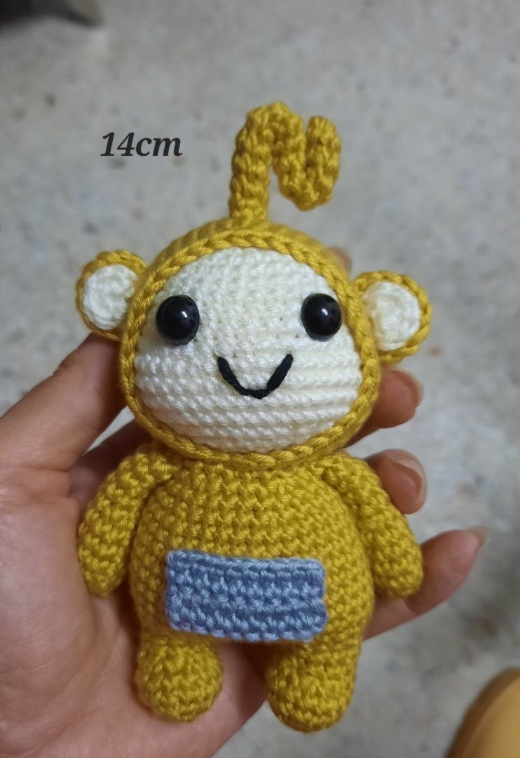 Handmade crocheted Teletubby, Hobbies & Toys, Stationery & Craft ...