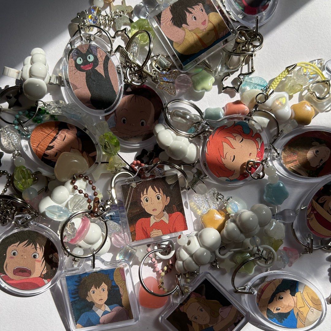 handmade ghibli keychains, Hobbies & Toys, Stationery & Craft, Other ...