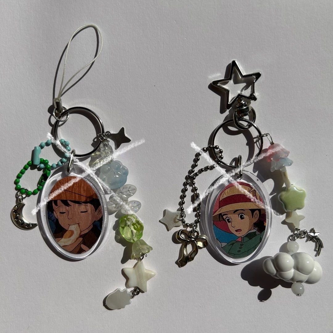 handmade ghibli keychains, Hobbies & Toys, Stationery & Craft, Other ...