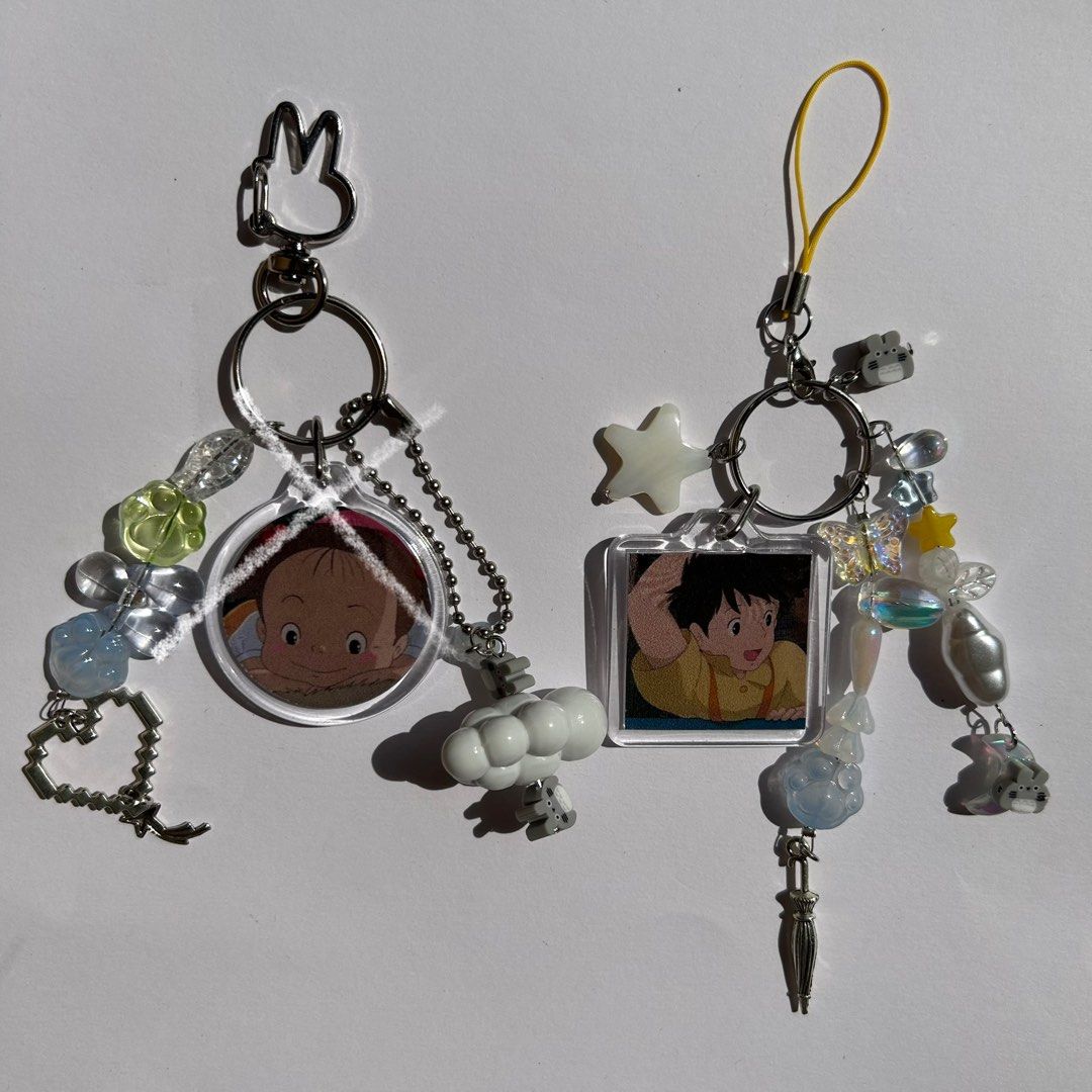 handmade ghibli keychains, Hobbies & Toys, Stationery & Craft, Other ...