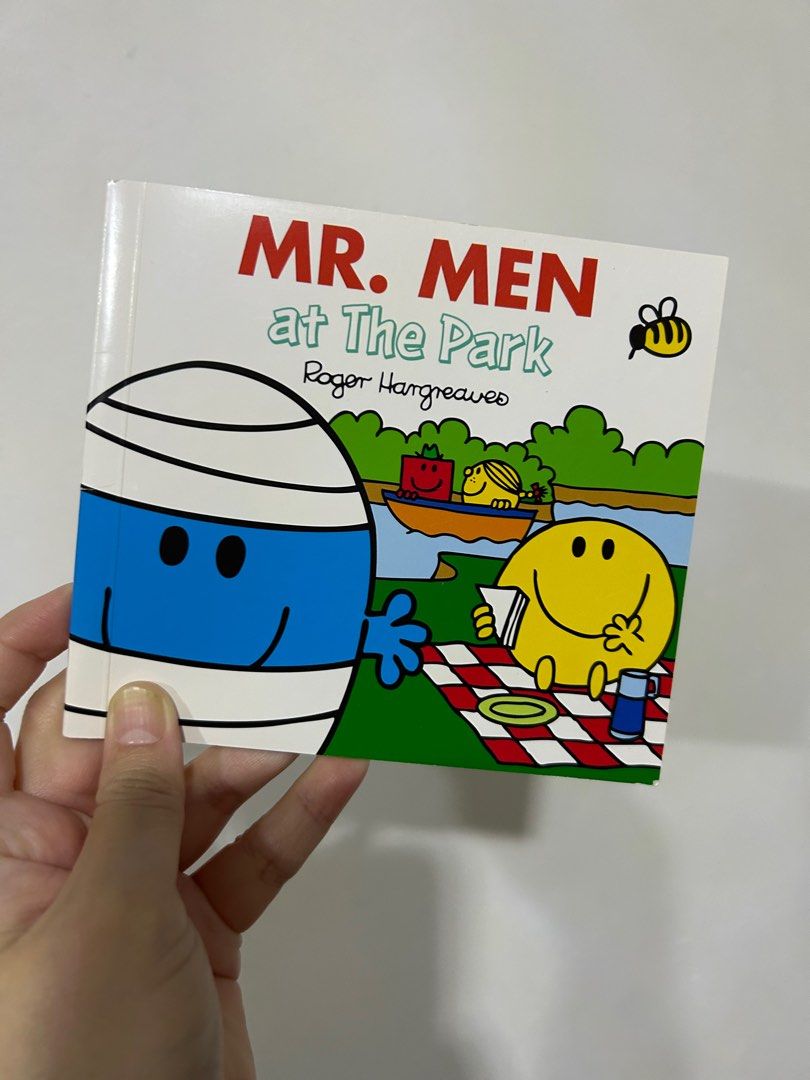 Happy meal mcd MacDonald Mr Men book at the park / making music ...