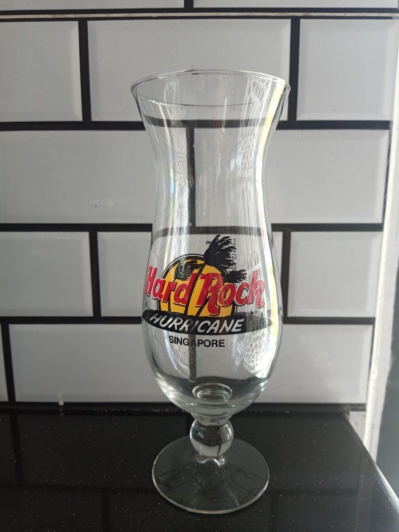 Hard rock cafe cocktail glass, Hobbies & Toys, Collectibles ...