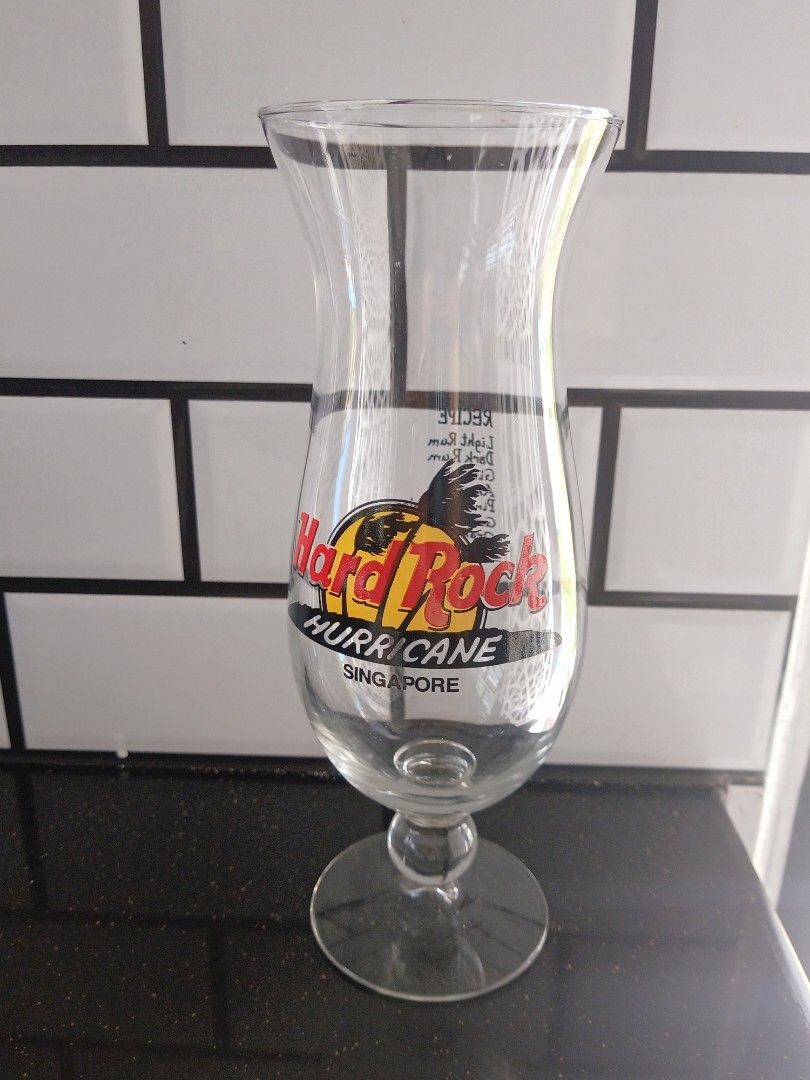 Hard rock cafe cocktail glass, Hobbies & Toys, Collectibles ...