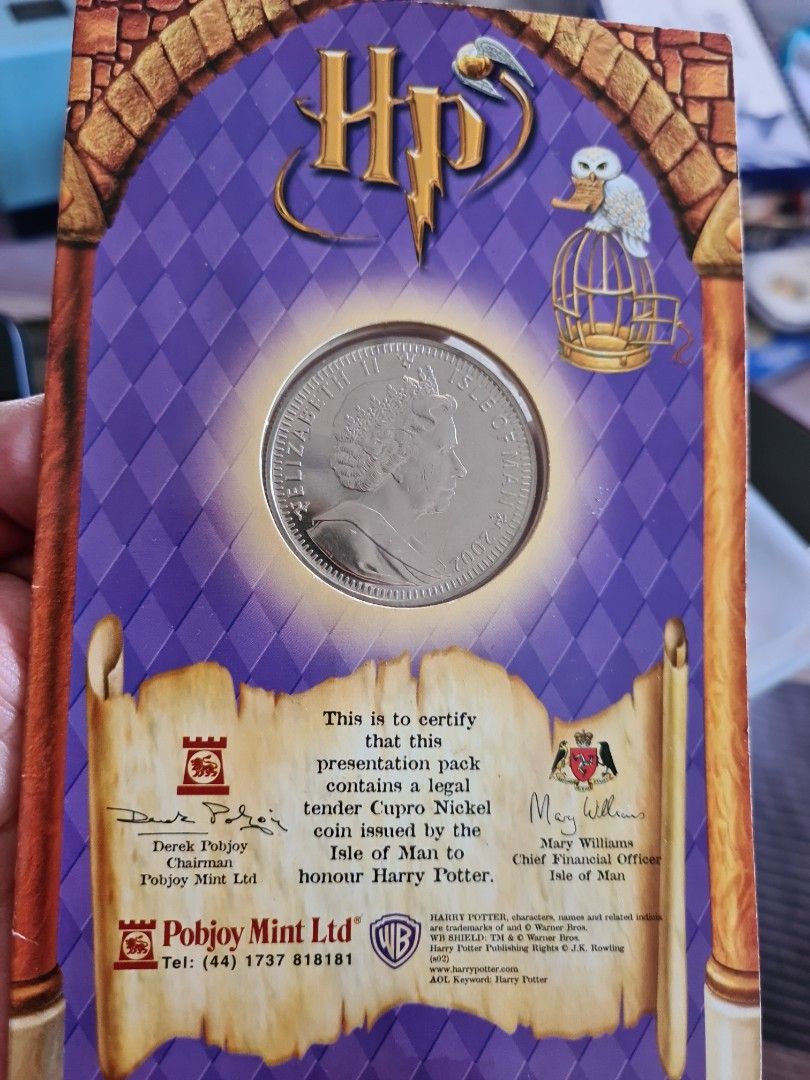 Harry Potter collectables, Hobbies & Toys, Memorabilia & Collectibles, Currency on Carousell