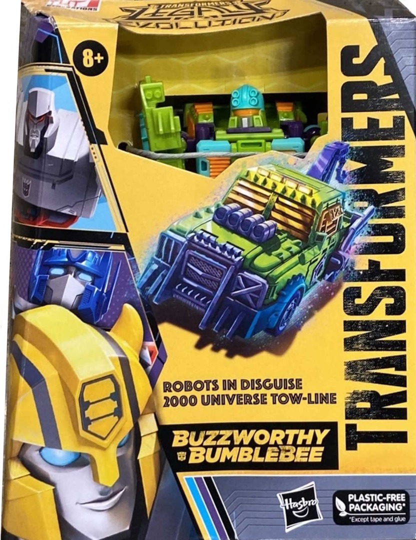 Hasbro Transformers Buzzworthy Bumblebee Legacy Evolution Deluxe Tow ...