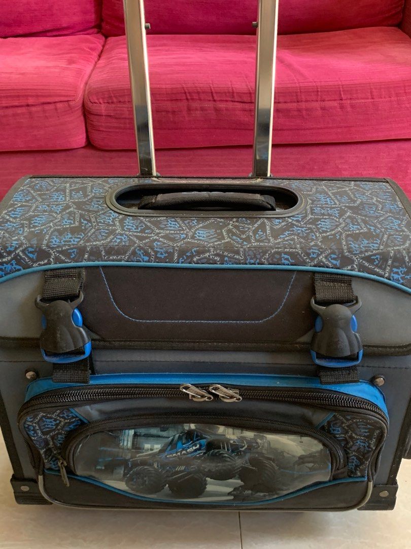 Hawk Rotating Trolley School Bag 6 wheels on Carousell