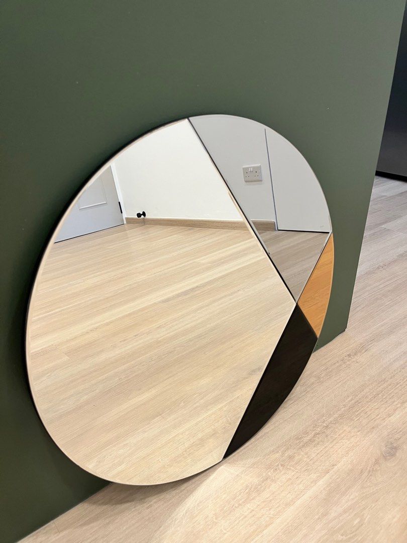 Hooga Round mirror, Furniture & Home Living, Home Decor, Mirrors on ...