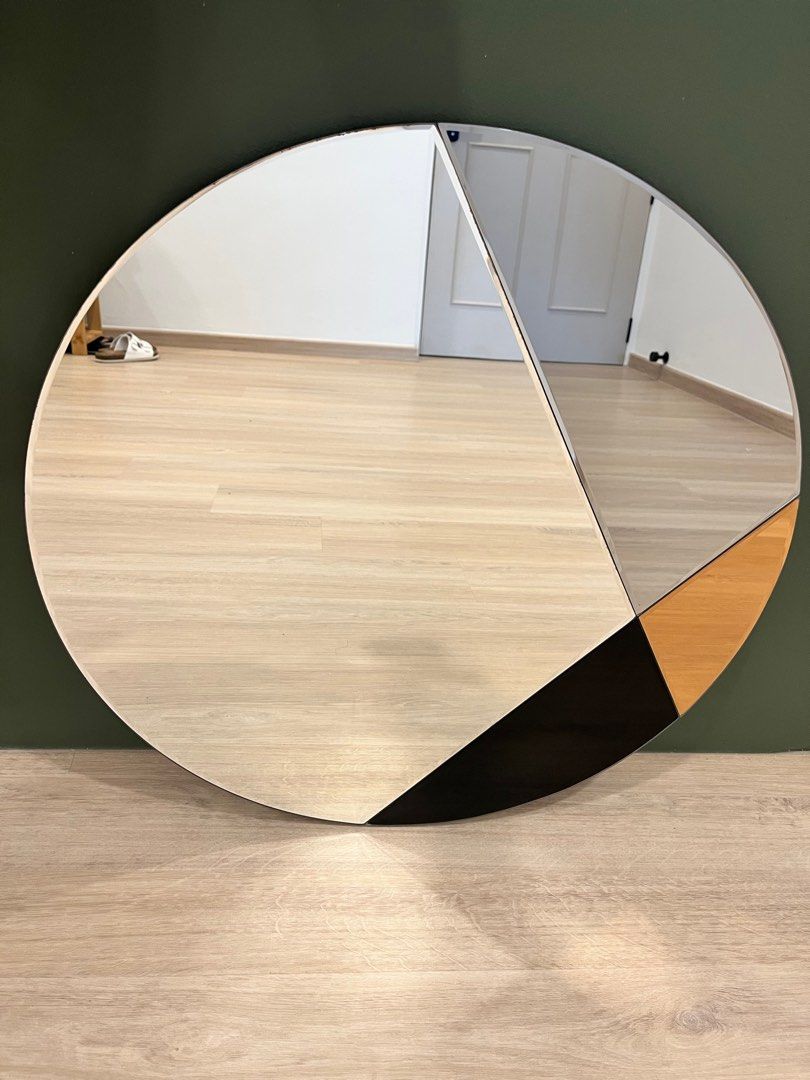Hooga Round mirror, Furniture & Home Living, Home Decor, Mirrors on ...