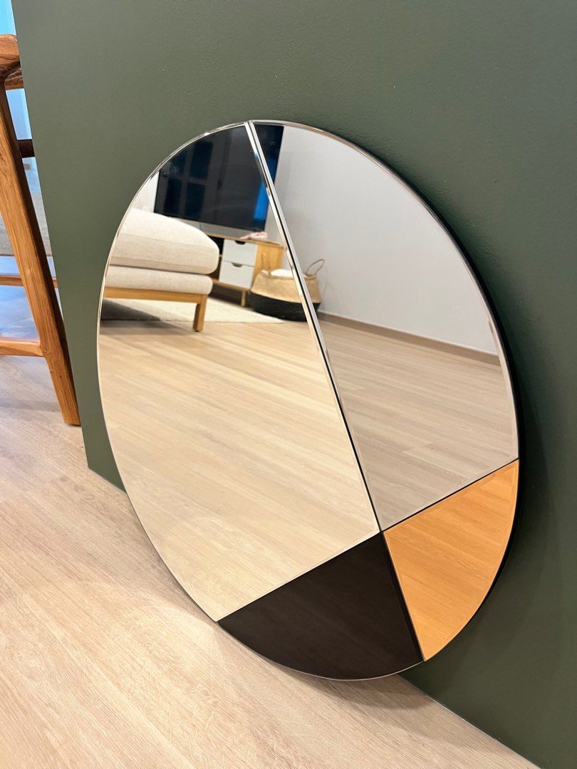Hooga Round mirror, Furniture & Home Living, Home Decor, Mirrors on ...