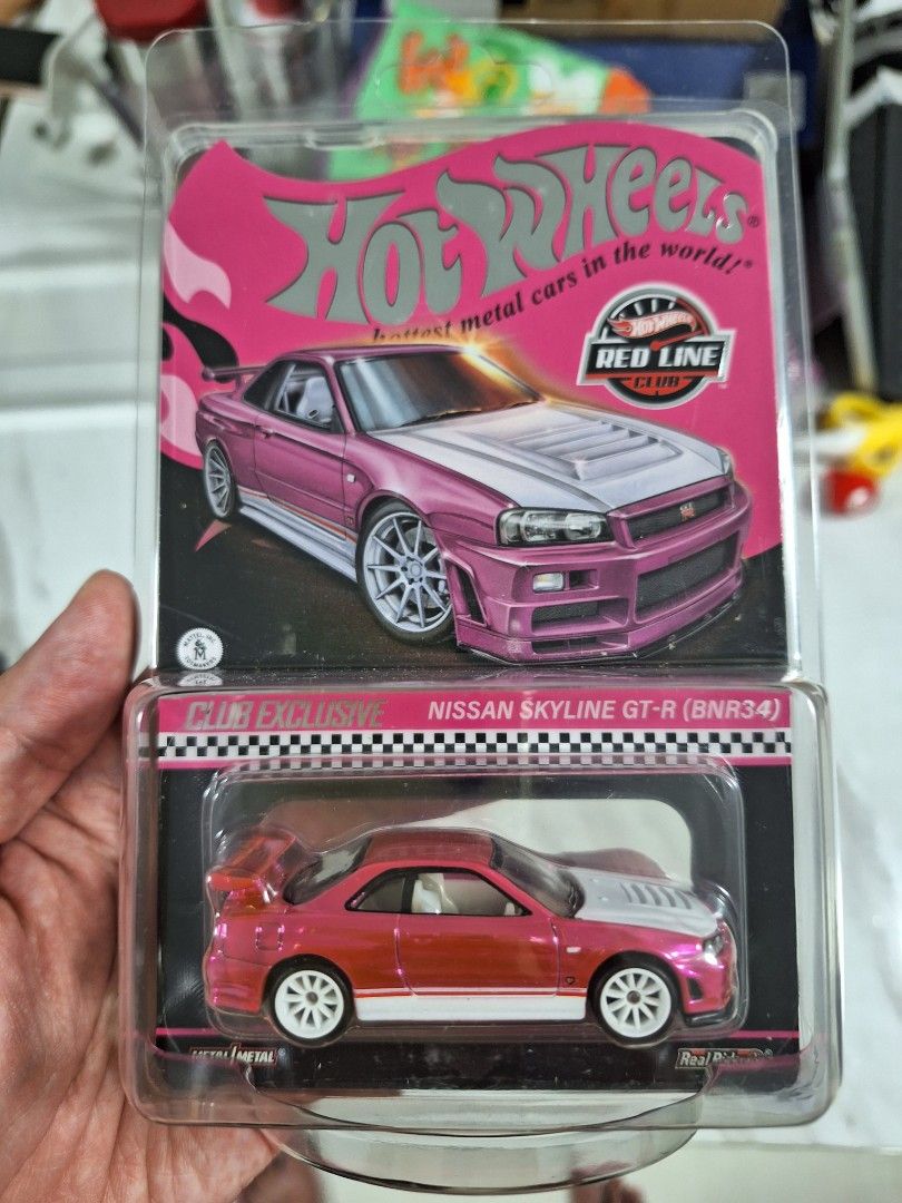 Hot wheels RLC R34 Nissan Skyline GTR, Hobbies & Toys, Toys & Games on ...