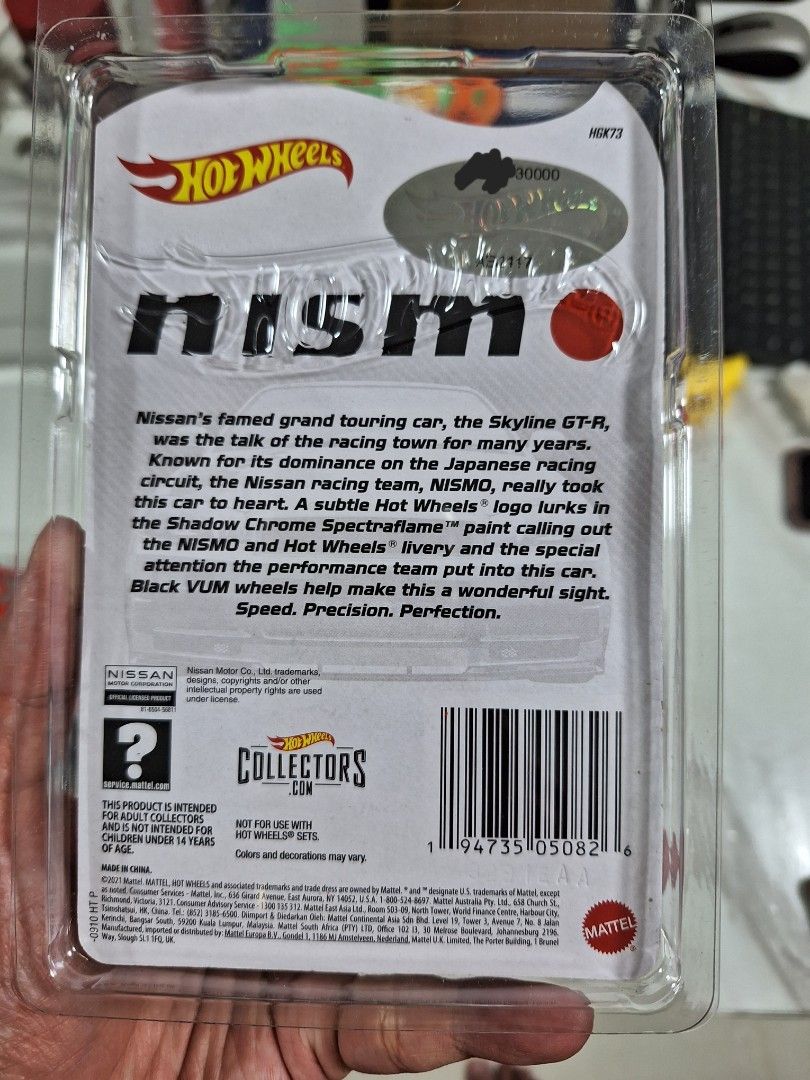 Hot wheels RLC R34 Nissan Skyline GTR, Hobbies & Toys, Toys & Games on ...