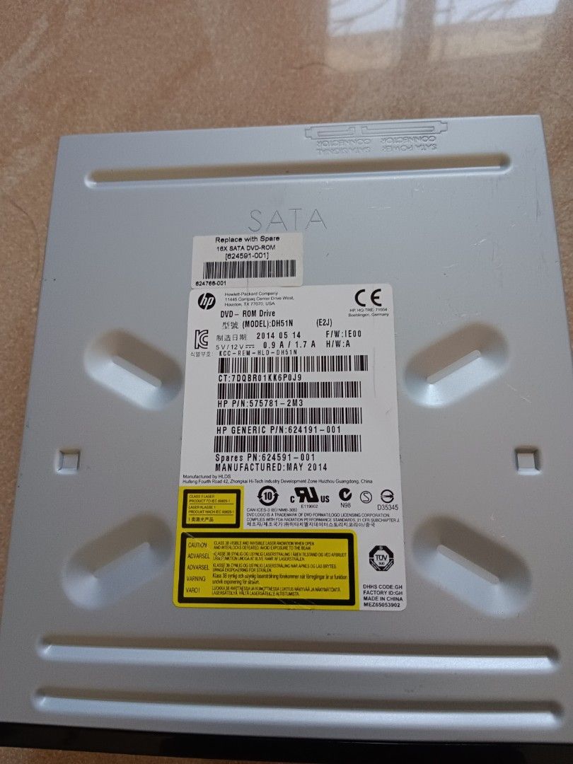 HP DVD ROM Drive, Computers & Tech, Parts & Accessories, Other ...