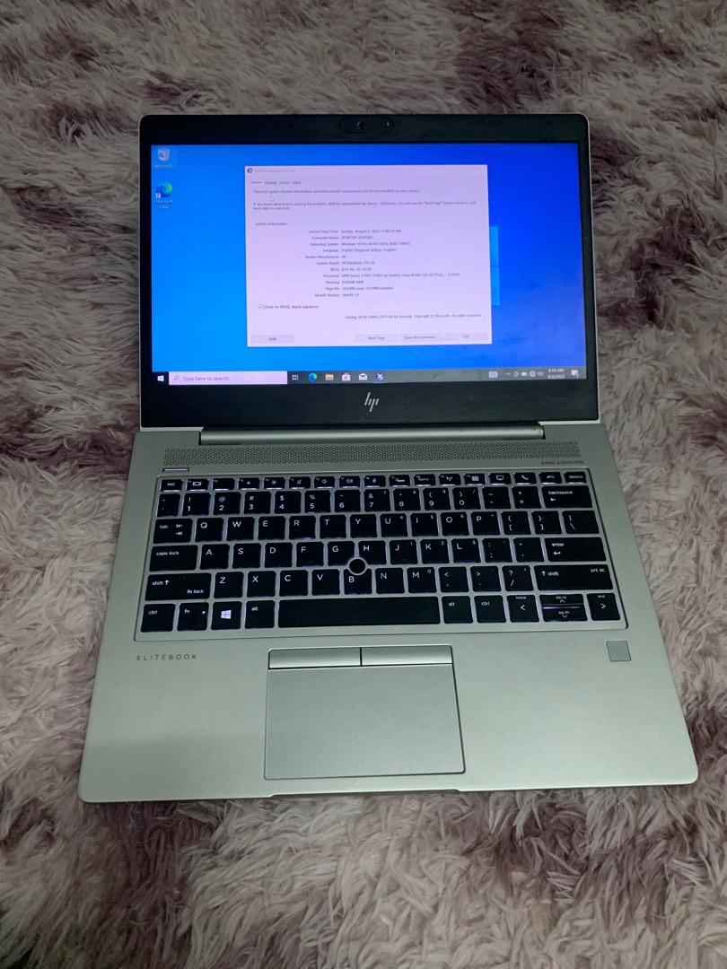 Hp elitebook amd ryzen 7 pro 16gb ram 512gb ssd 14 inch slim full hd ...