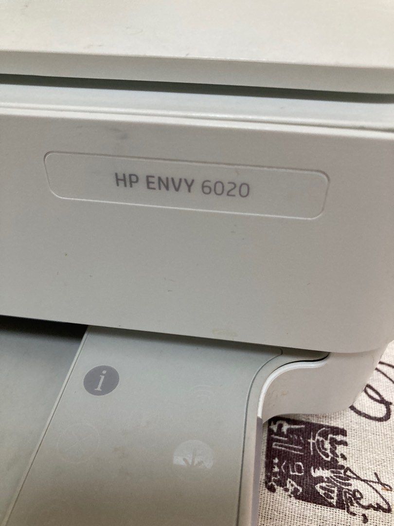 HP ENVY 6020 Printer and Scanner墨水打印機 掃描, 電腦＆科技, 打印機及影印機 - Carousell