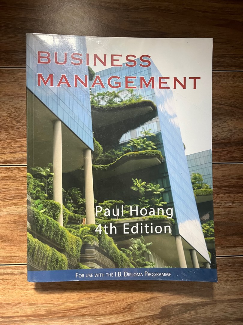IBDP IB Business Management Book Paul Hoang 4th Edition, Hobbies & Toys ...
