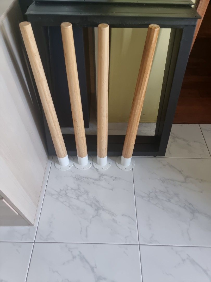 Ikea hilver legs x4, Furniture & Home Living, Furniture, Tables & Sets ...