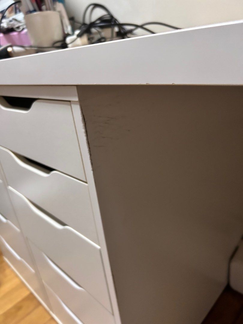 IKEA Study Storage Table, Furniture & Home Living, Furniture, Tables ...