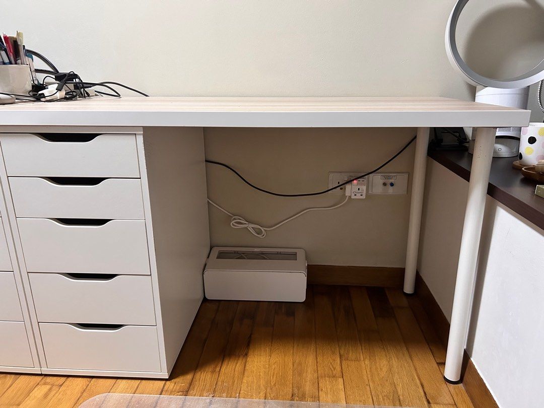 IKEA Study Storage Table, Furniture & Home Living, Furniture, Tables ...