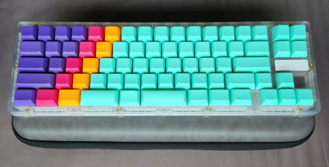 Ikki68 Aurora R2 Clear / Wired custom keyboard (includes WS Aurora ...