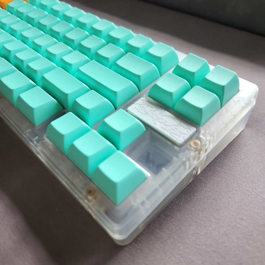 Ikki68 Aurora R2 Clear / Wired custom keyboard (includes WS Aurora ...