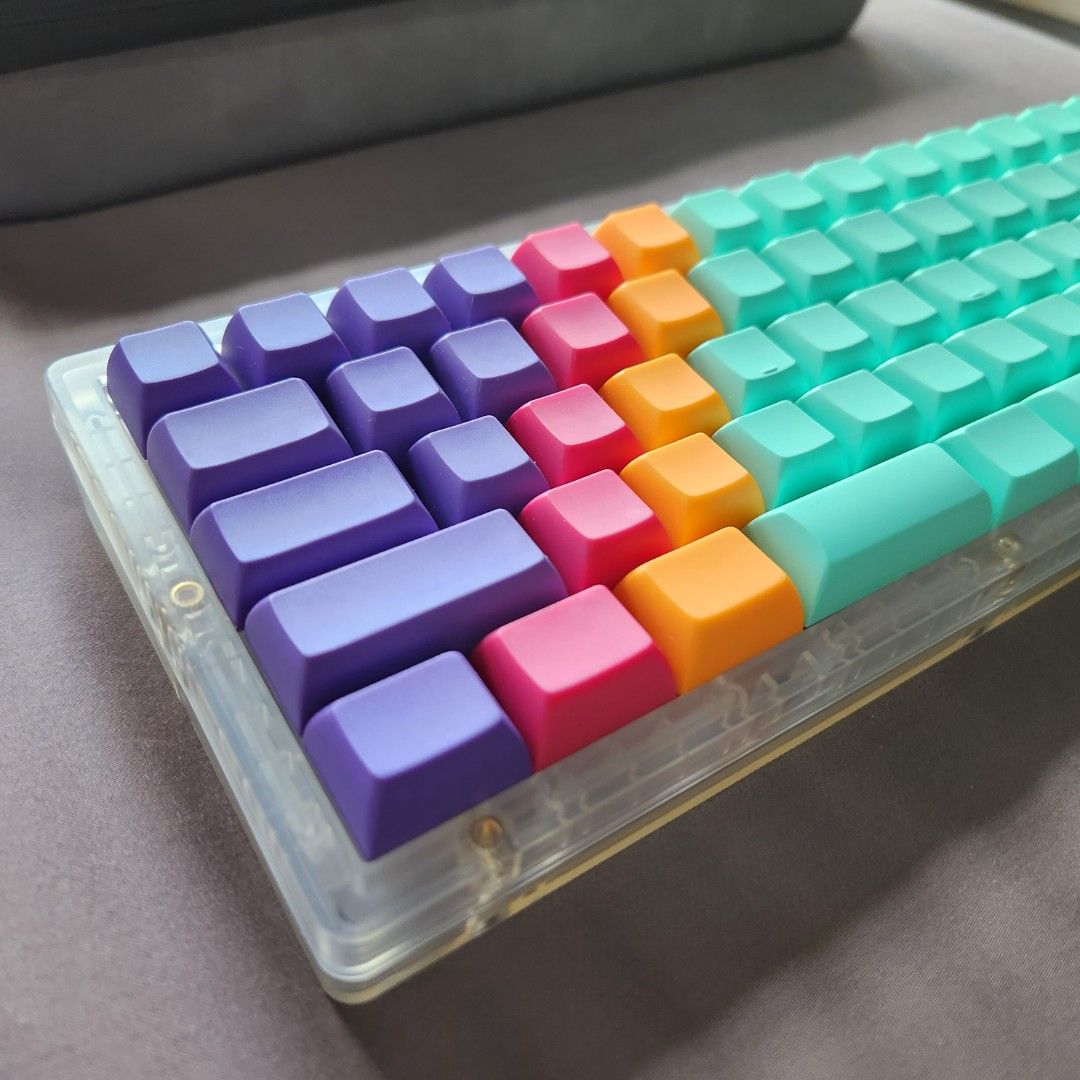 Ikki68 Aurora R2 Clear / Wired custom keyboard (includes WS Aurora ...