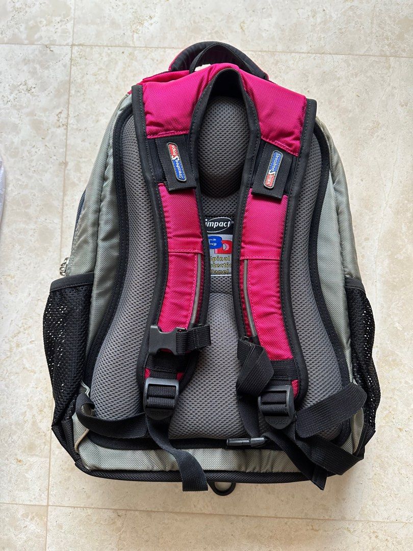 Impact Ergonomic Pink School Backpack, Women's Fashion, Bags & Wallets ...