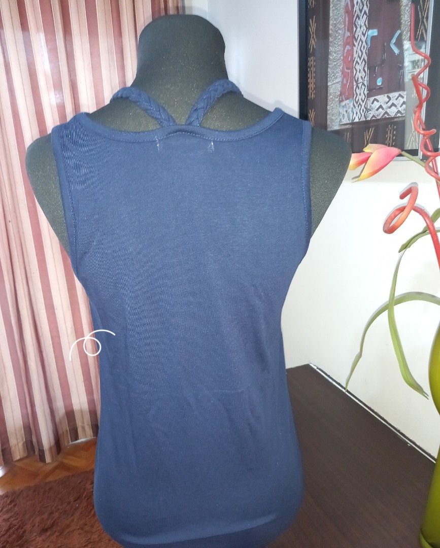 Imported Deep blue top on Carousell