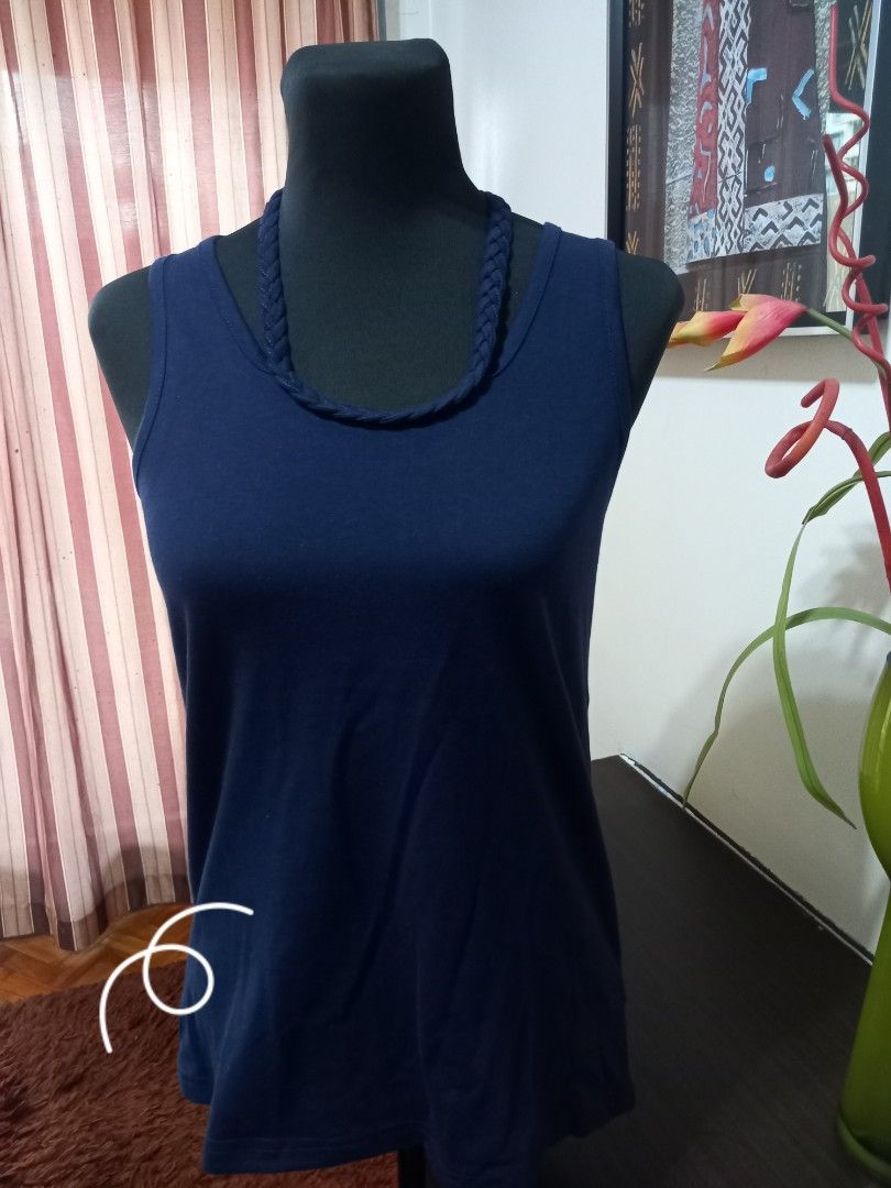 Imported Deep blue top on Carousell