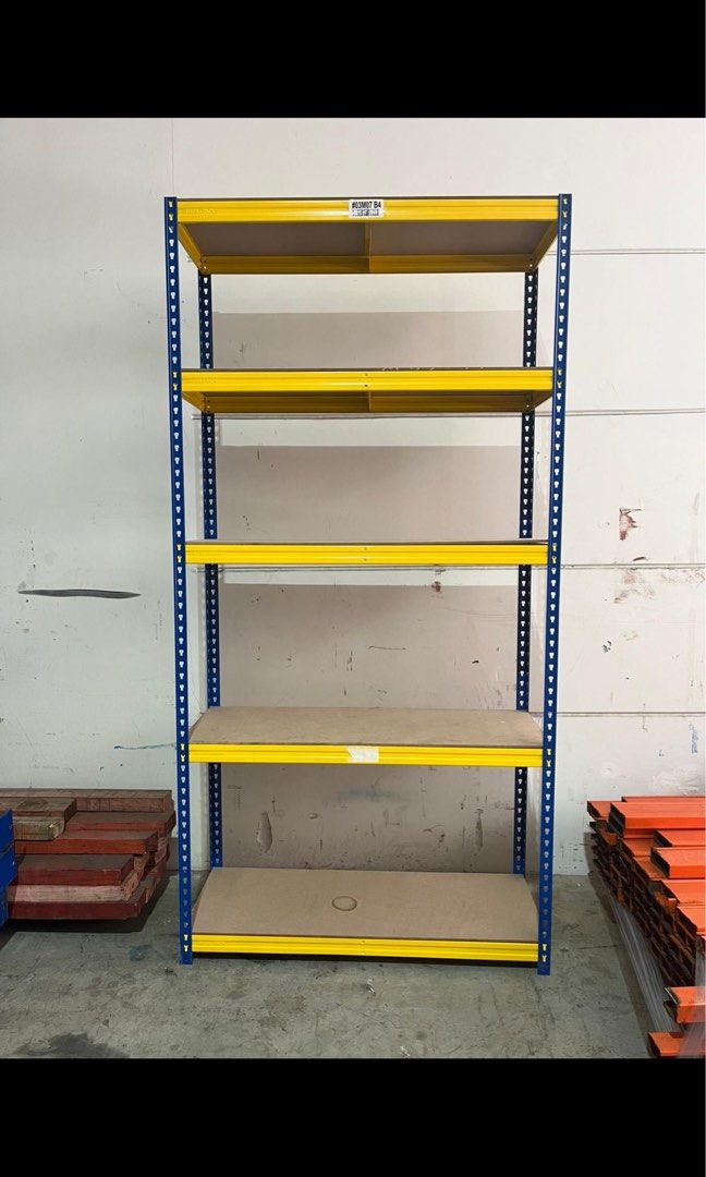 Industrial Storage Rack, Furniture & Home Living, Furniture, Shelves ...
