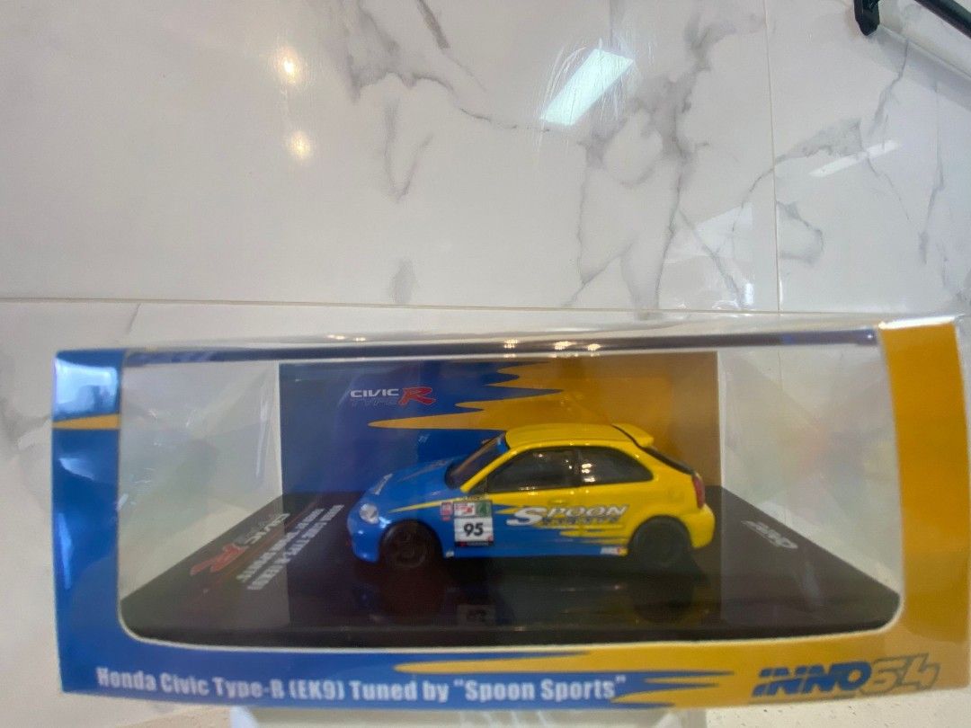 Inno64 honda civic ek9 spoon, Hobbies & Toys, Toys & Games on Carousell