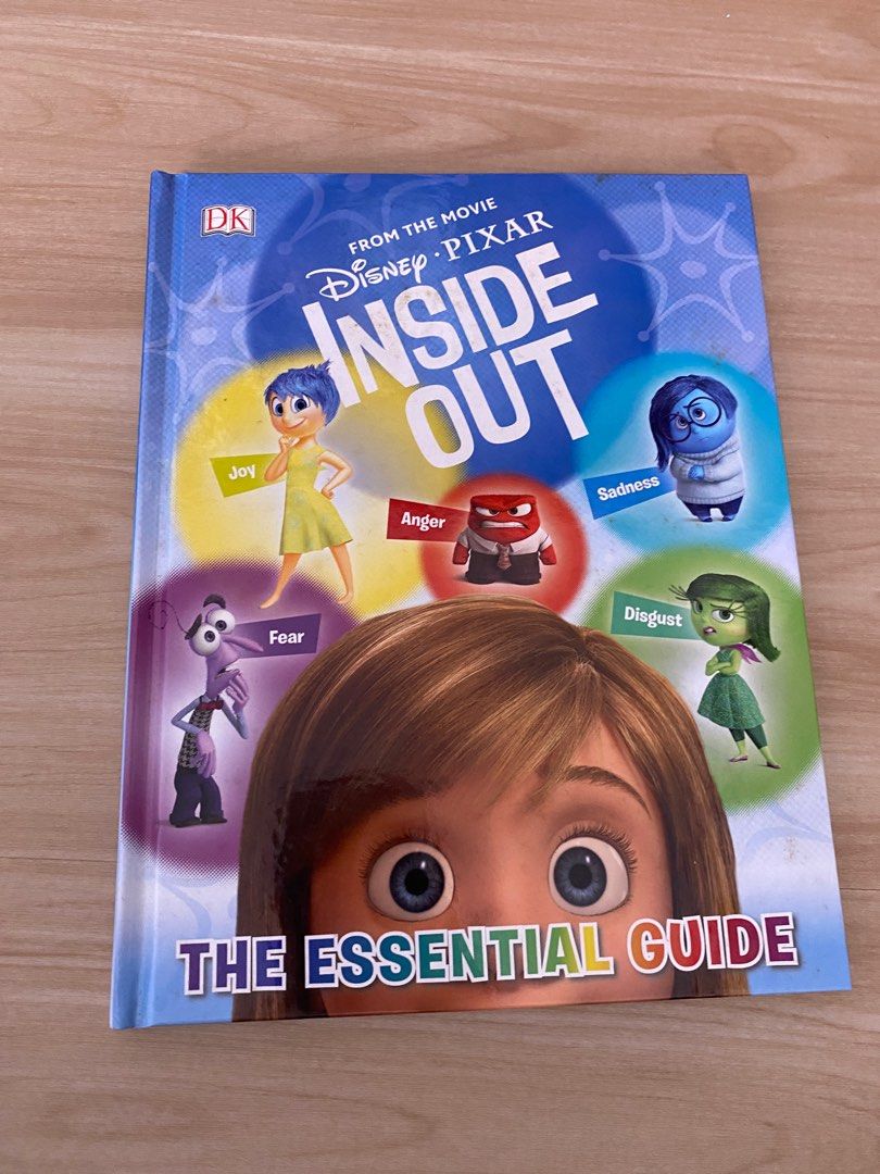 Inside Out Guide Book + Figurines, Hobbies & Toys, Books & Magazines, Children's Books on Carousell