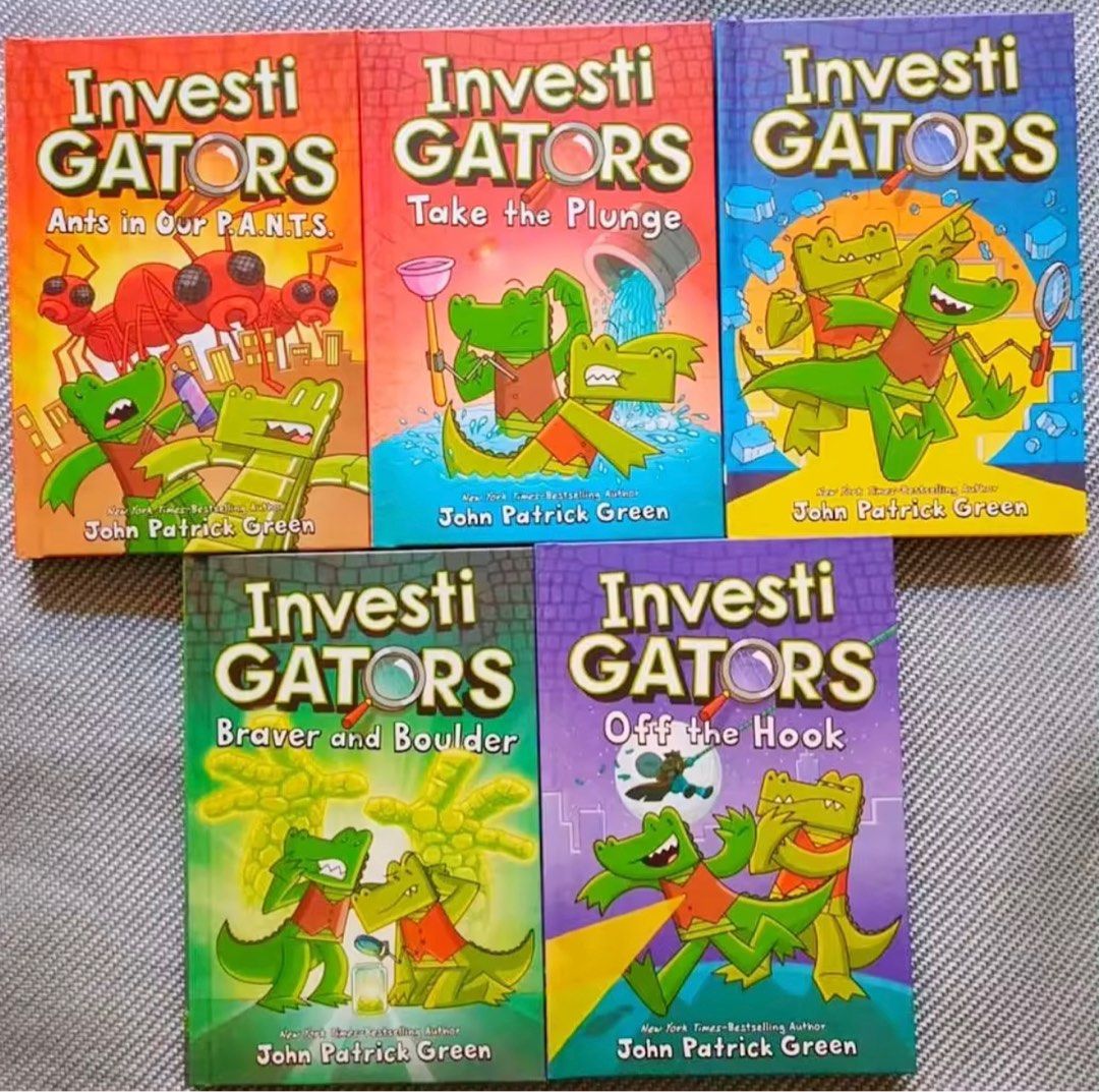 Investigators books set ( 5 books hardcover), Hobbies & Toys, Books ...